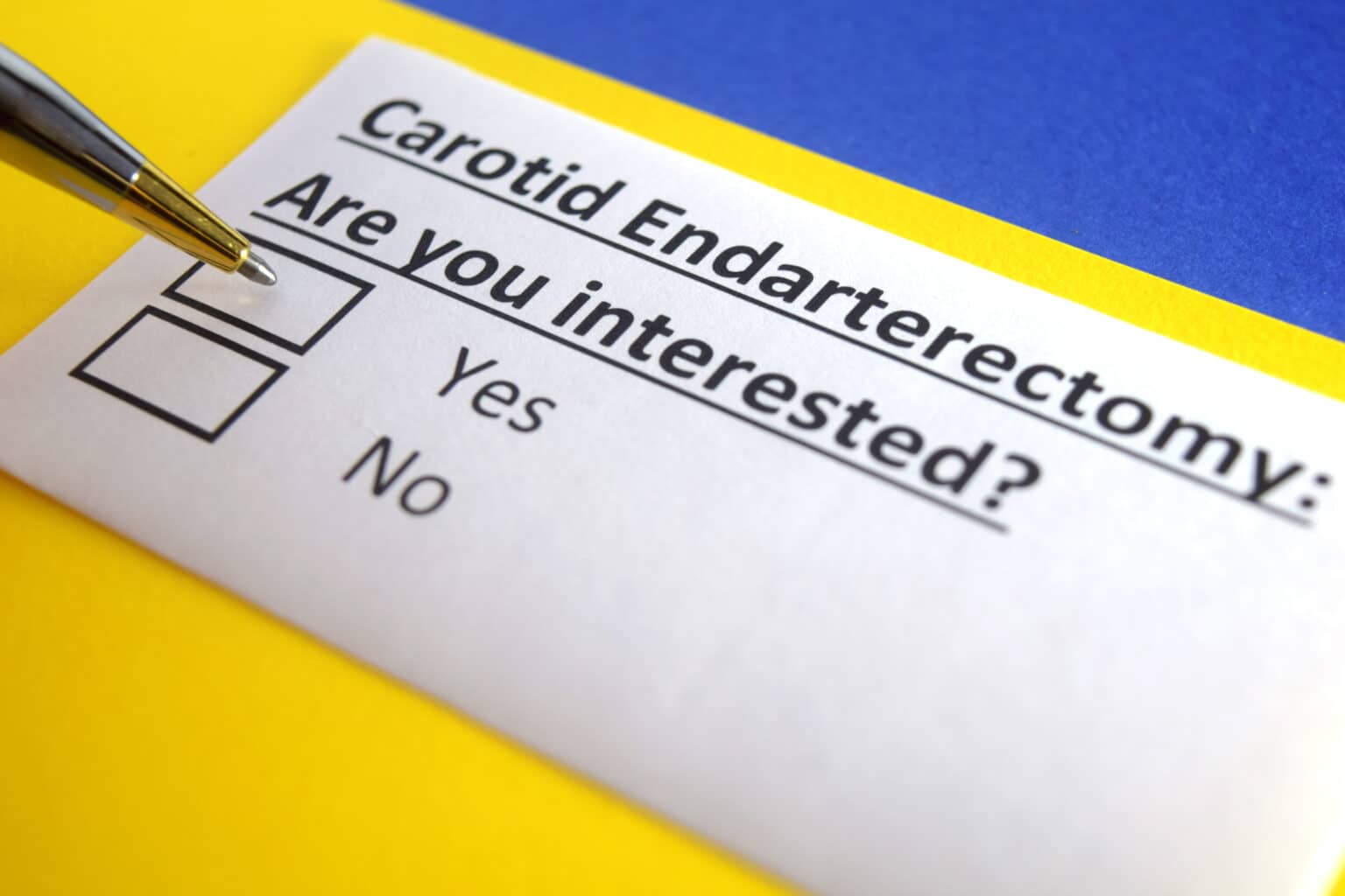 Carotid Endarterectomy for Plaque Removal